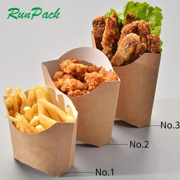 Bio-degradable Paper Packaging Box for Hot Dog - Runpack