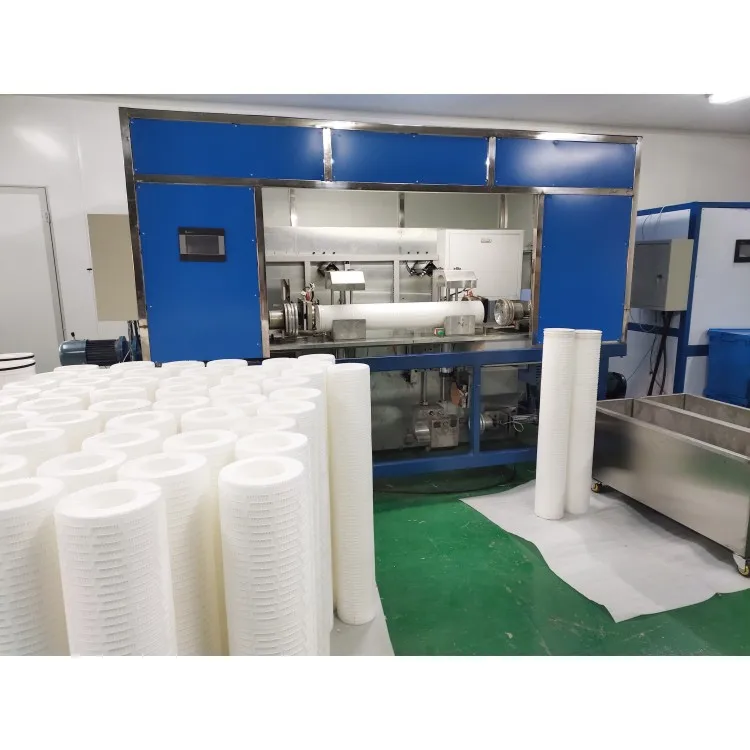 Polypropylene Glass Fiber Large Flow Pleated Filter Element Hf High Flow Filter Cartridge For ...