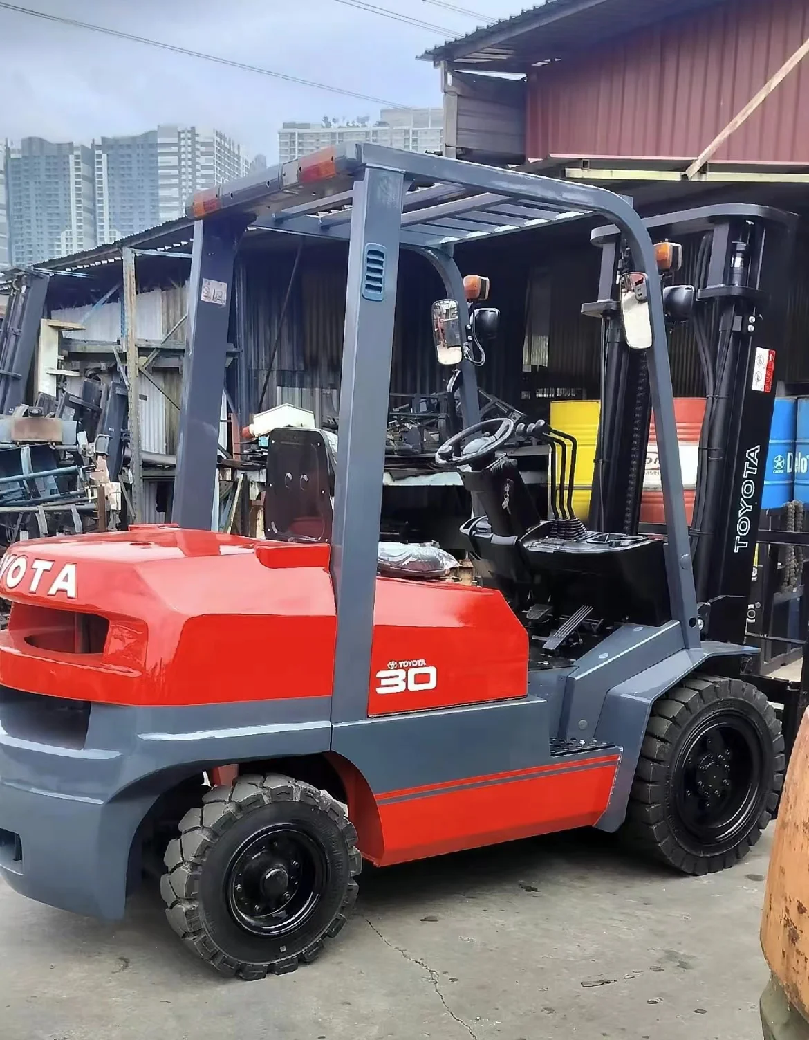 Japan Original Toyota 3ton Fd30 Used Forklift In Good Condition - Buy Toyota Forklift 30 3t ...
