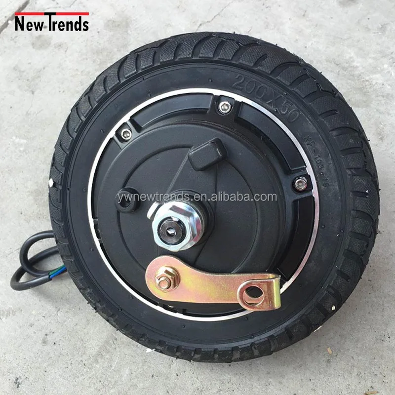8 Inch Brushless DC Hub Motor - 350W Electric Scooter Wheels