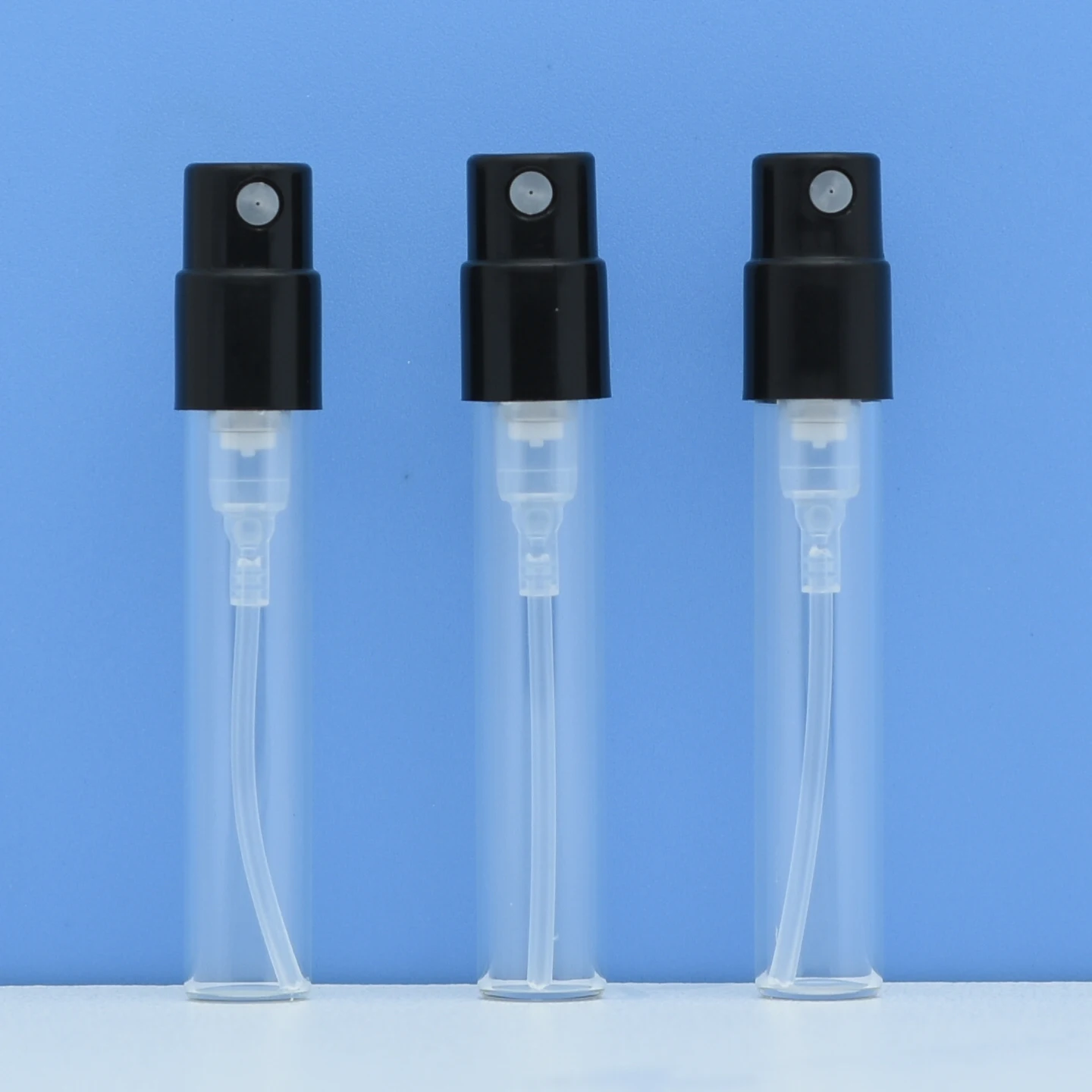 Helun Mini Tester Empty 1ml 1.2ml 1.5ml 2ml 2.5ml Perfume Bottles