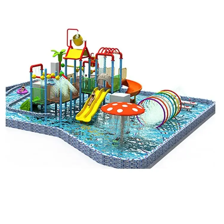 Fiberglass Splash Pads - Ultimate Waterpark Equipment