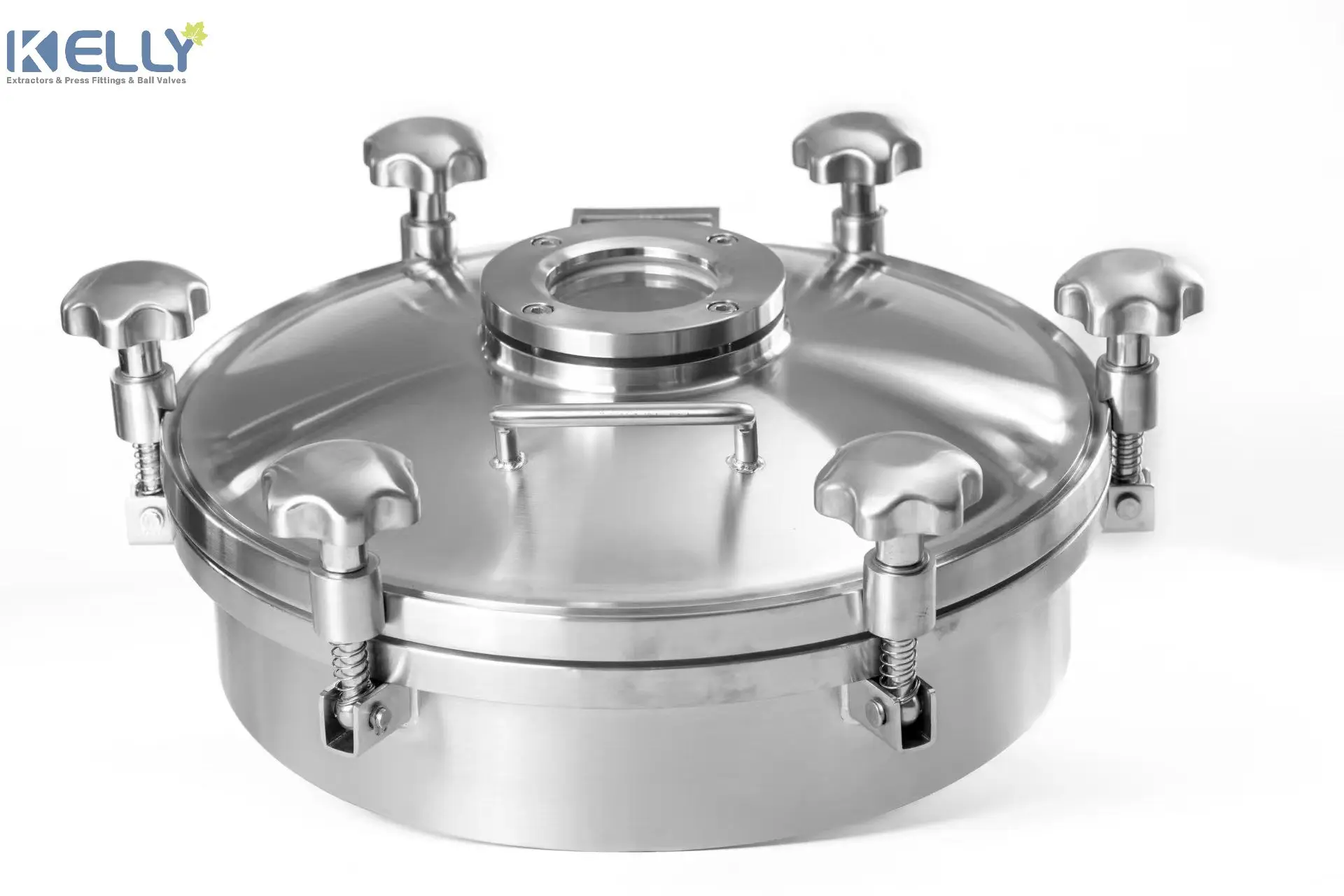 Round Outward Manhole /Manway With Pressure Sanitary Grade Stainless ...