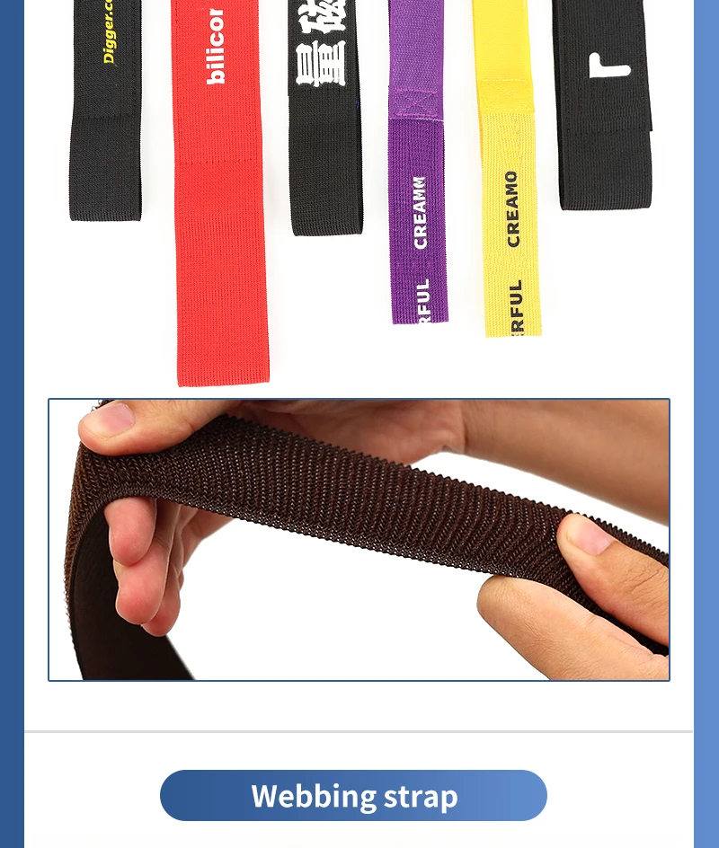 Plastic Buckle Adjustable Stretch Elastic Unnapped Anti Slippery Nylon ...