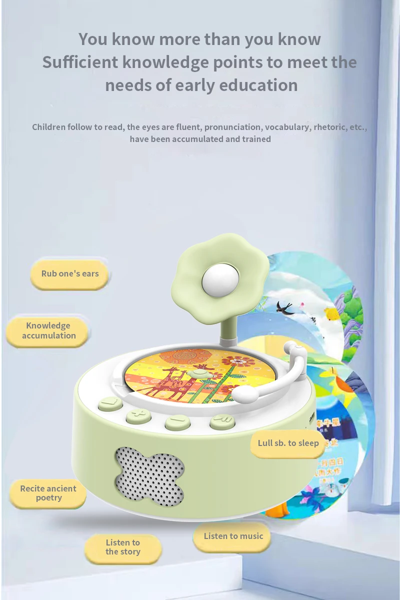 OEM Interactive Story Machine for Early Education Baby Talking Story ...