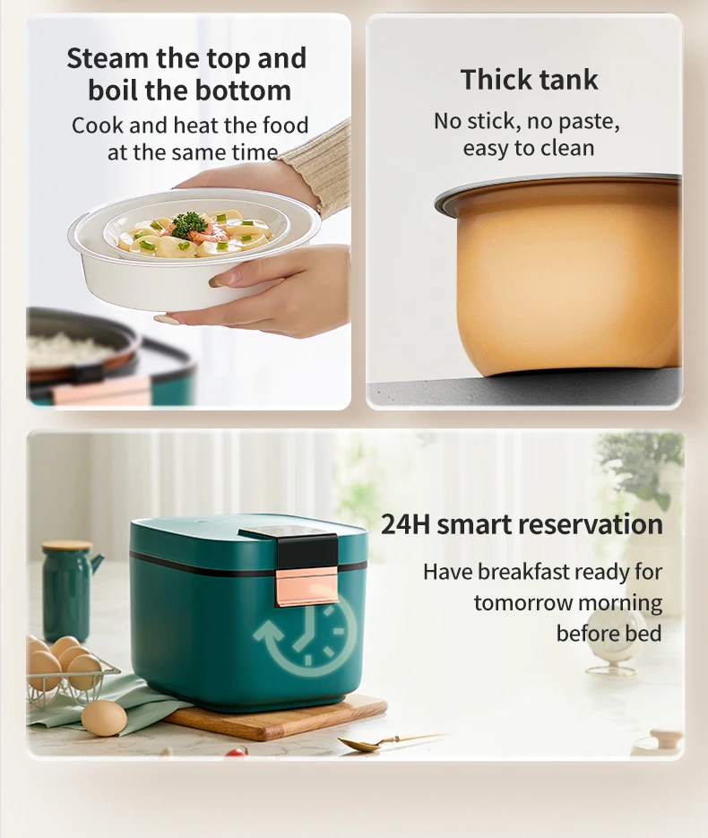 2023 New Design multifunction rice cooker 3l professionnel home touch ...