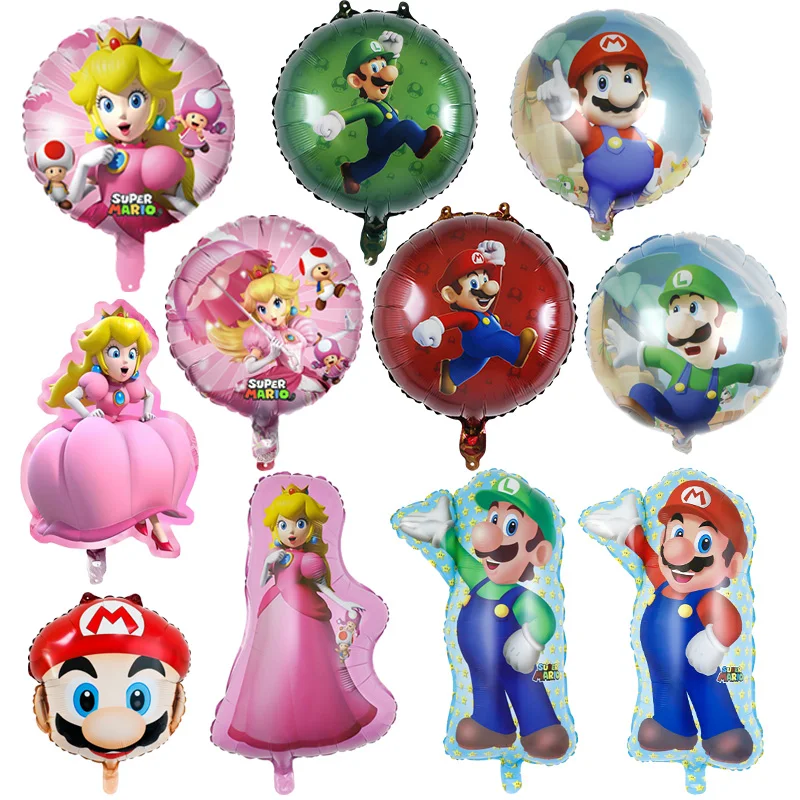 Mario Balloons - Fun Cartoon Party Decorations for Kids