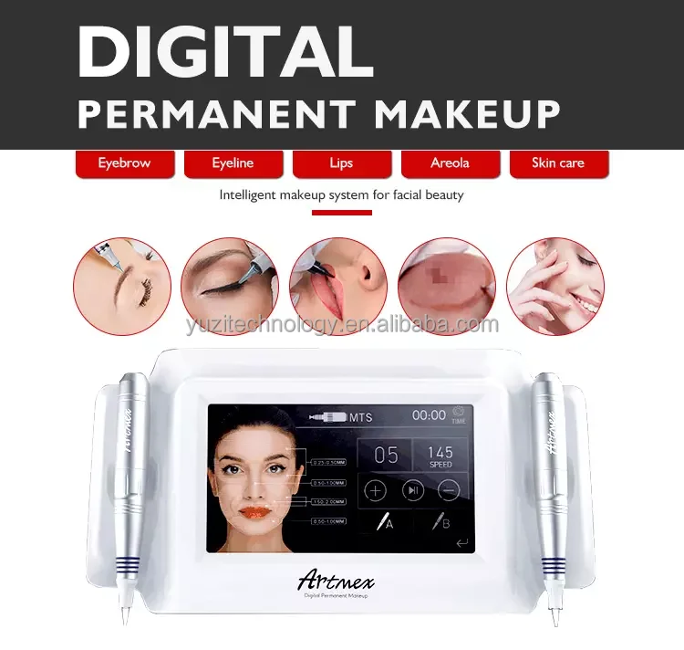 1f20 Permanent Makeup Machine Kit For Eyebrow Tattoo Lip Eyeliner ...