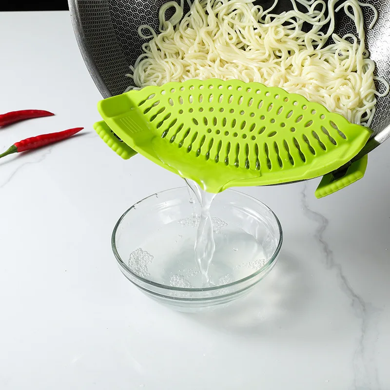 2024 Pasta Strainer and Pot Strainer Kitchen Gadgets Adjustable ...