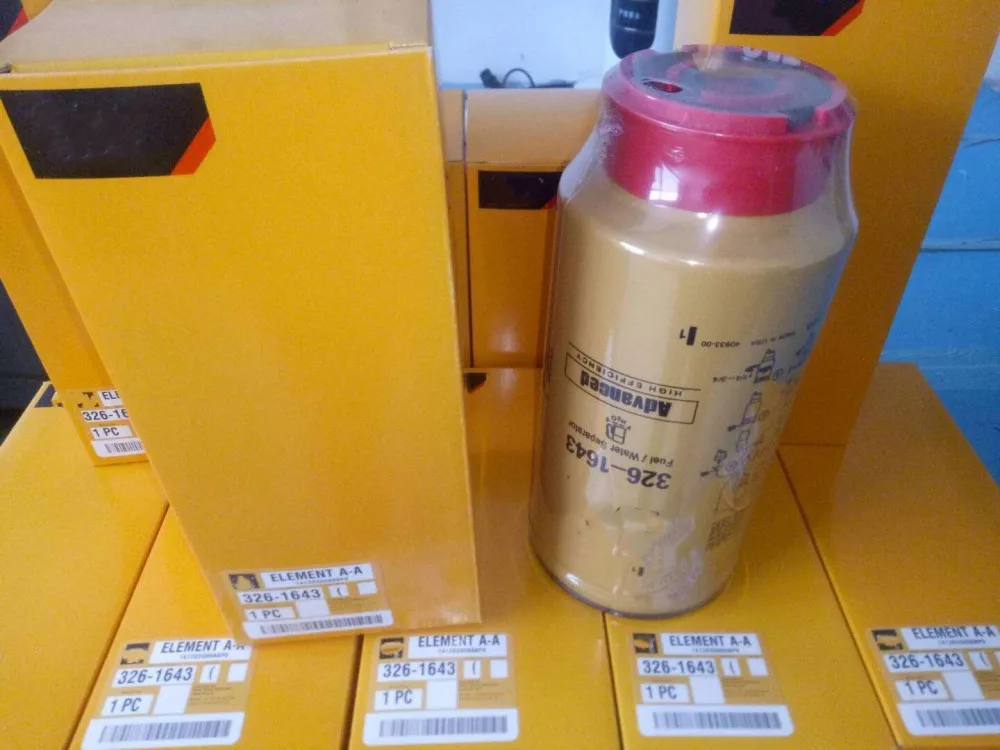 Huida Caterpillar Standard Fuel Filter Fuel Water Separator Filter 1r ...