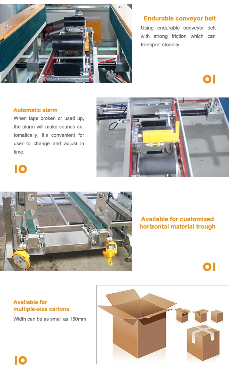 Factory Ce Semi Auto Side Box Forming Case Automatic Carton Erector ...