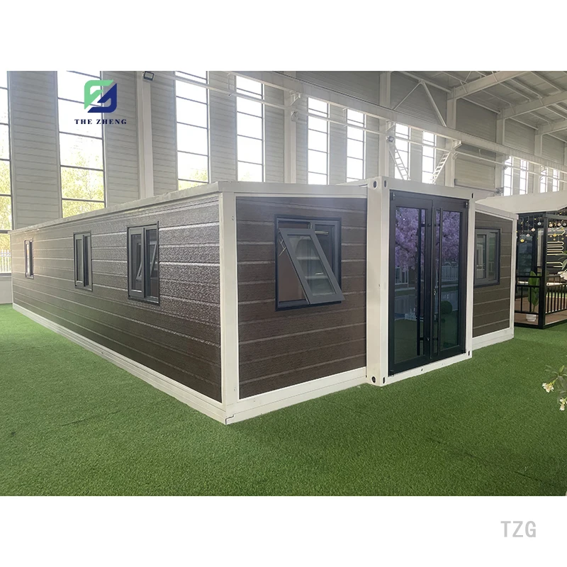20ft/40ft Prefabricated Expandable Flat Pack Container House Functional ...