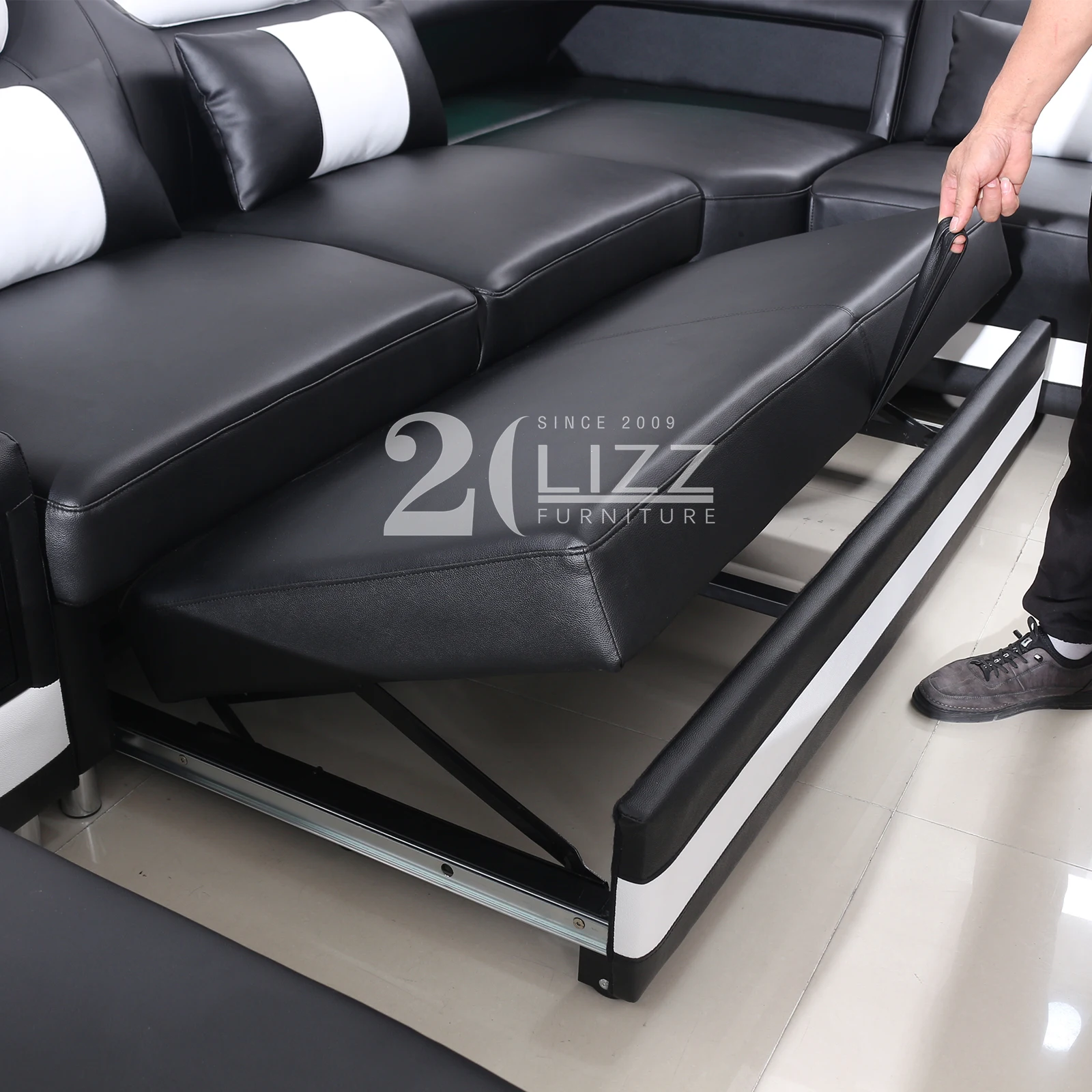Futuristic Leather Electric Recliner Sofa Bed Couch & OEM | Wholesale