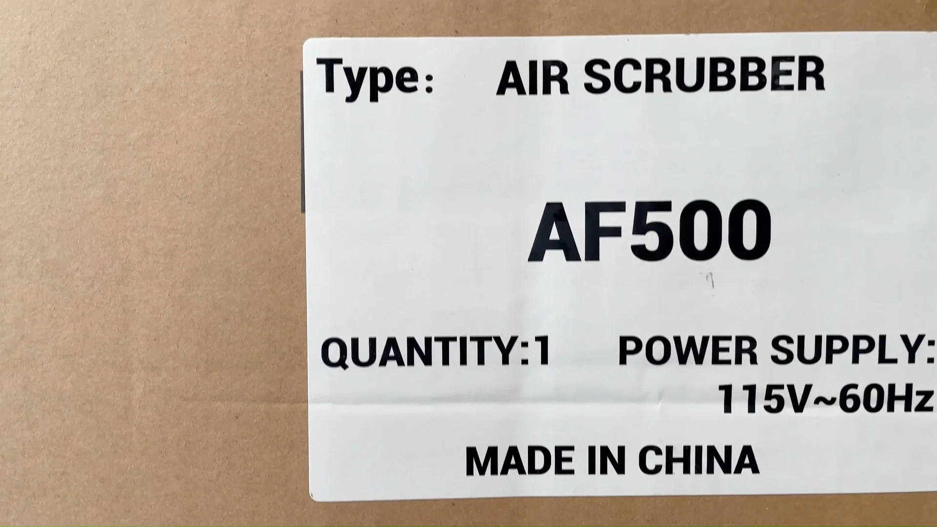 Preair Commercial 500cfm Industrial Commercial Air Mover Hepa ...