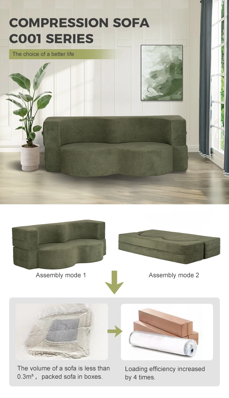 Quality Compressible Sofas Set Furniture Compress Vacuum Compressed ...