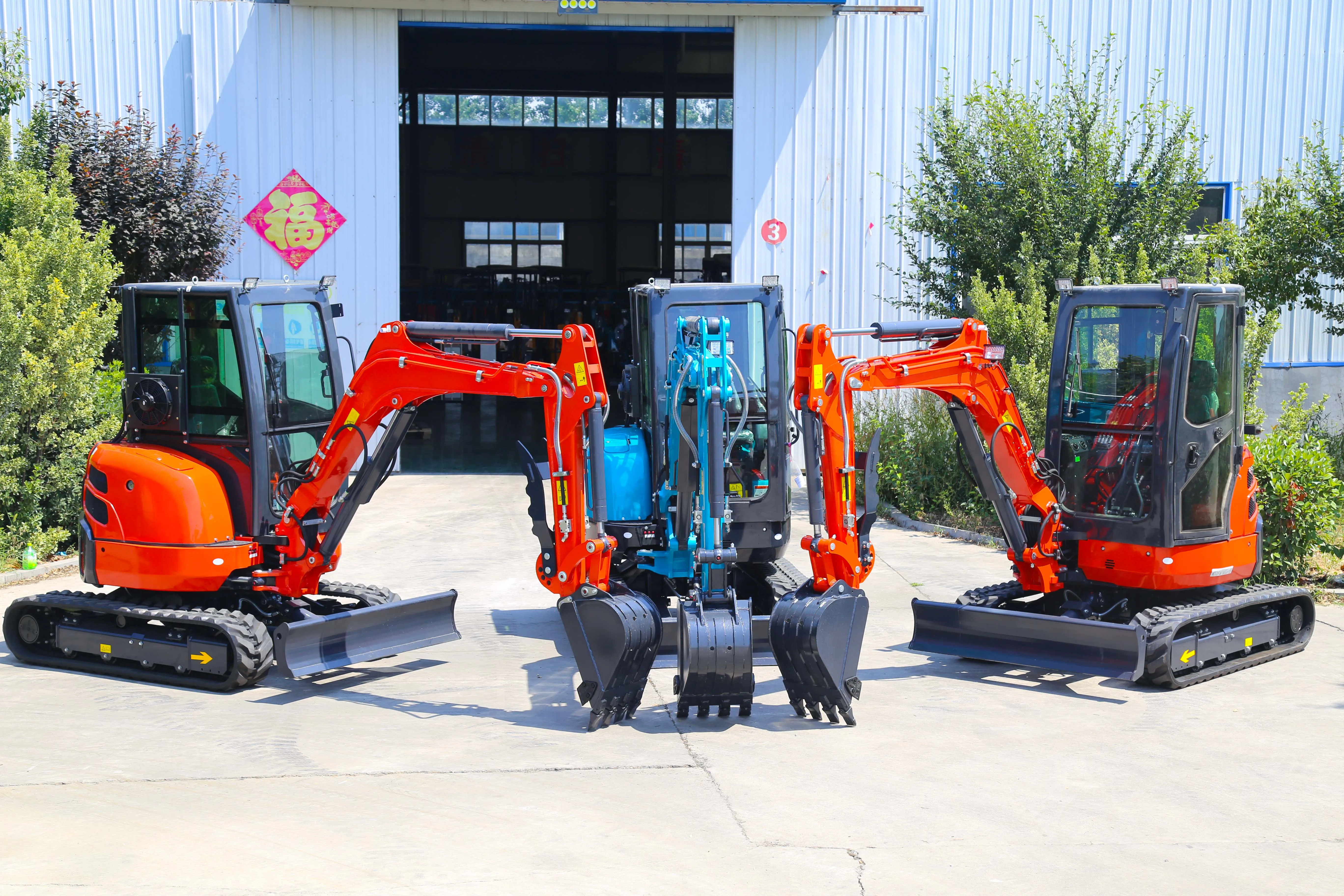 Mini Excavator 3.5 Ton - Compact Hydraulic Crawler Excavator with Free ...