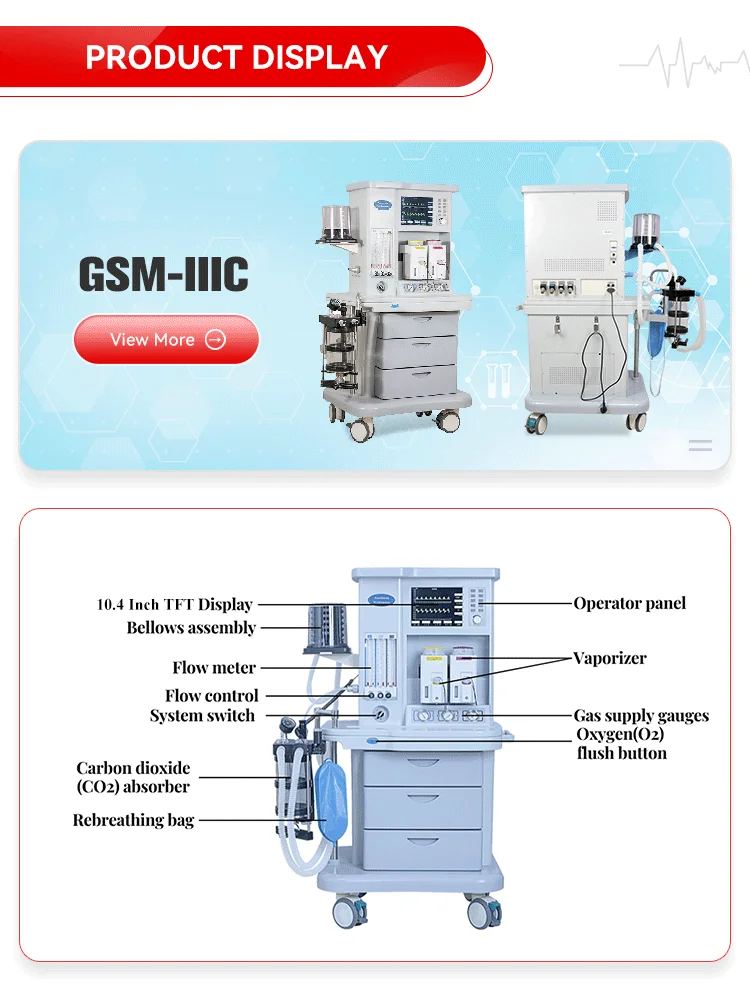 HRD Anesthesia Machine - Portable and Efficient Solutions