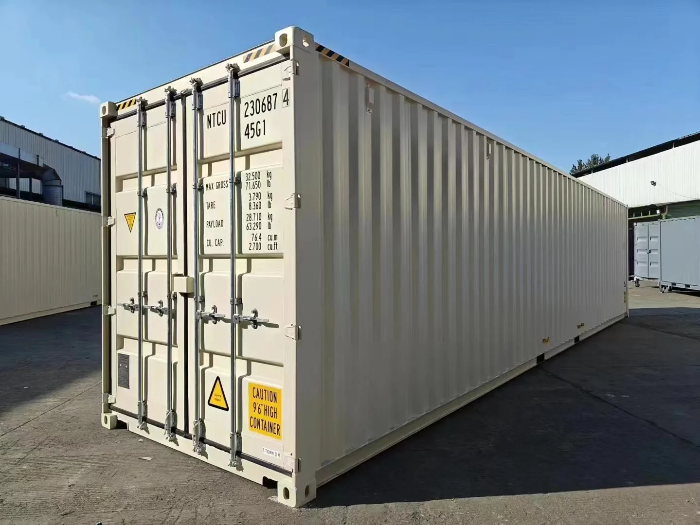 Maritime Shipping Container 20"ft 40"ft Good Second Hand Containers ...