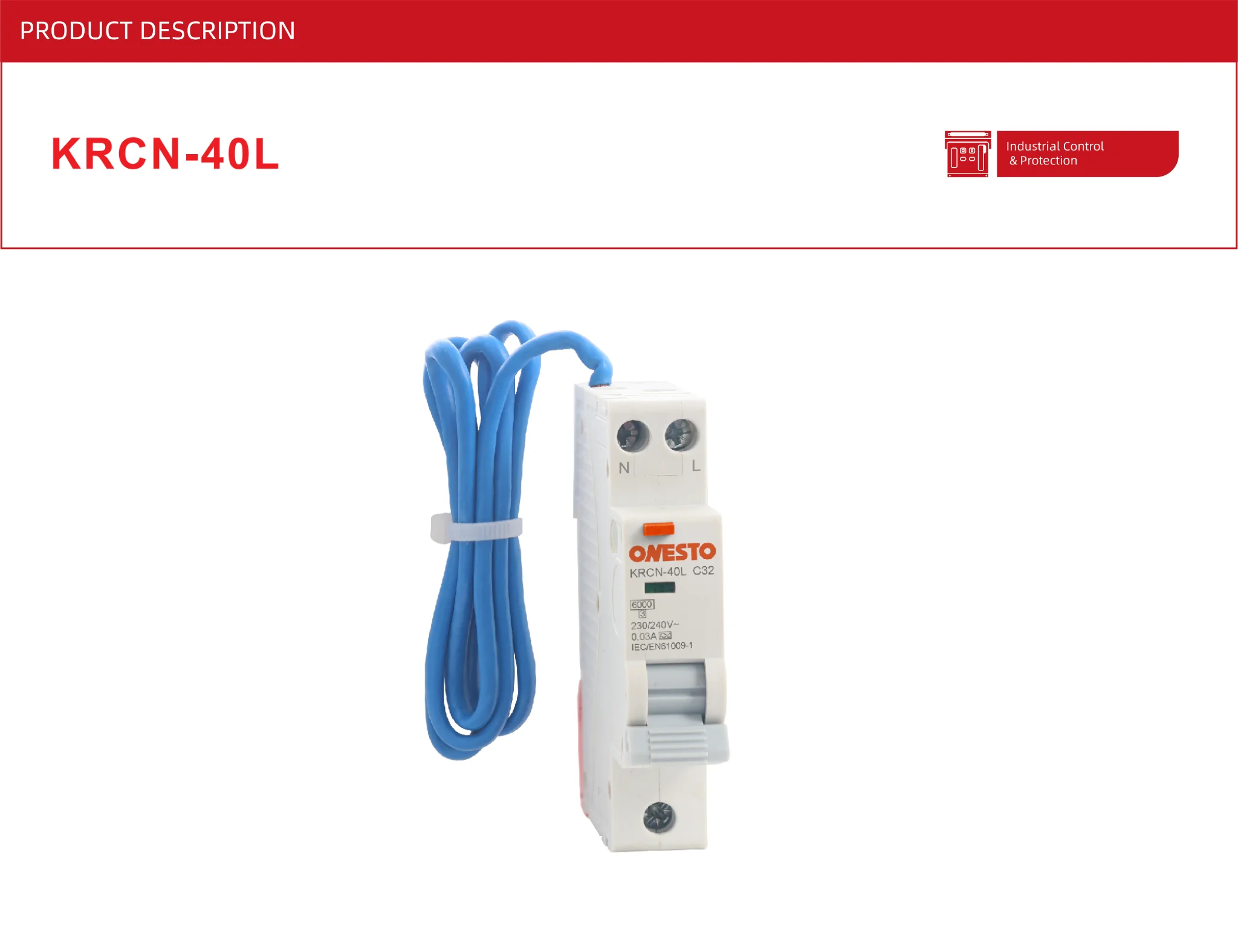 Wholesale Rcbo Circuit Breaker Ac Type Rcbo 1p+n Residual Current Circuit Breaker 10ma 30ma 240v ...