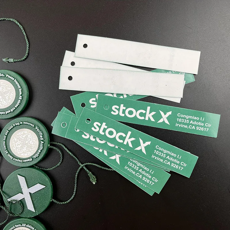 Stock X Verified Tagstock X Tag 2023 Latest Zip Tie Shoe Accessories Qr ...