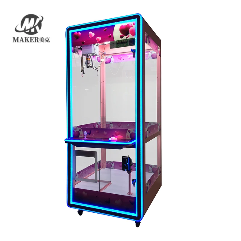 Multi Appearance Game Arcade Machines - Big Crane Claw Games Machine ...
