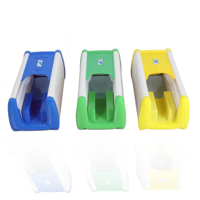 Sj Plastic Automatic Disposable Safe Shoe Cover Dispenser Automatic ...