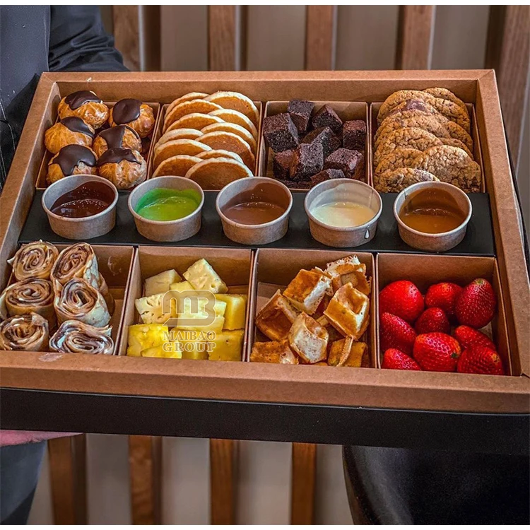 Custom Takeaway Grazing Box - Eco Friendly Food Packaging