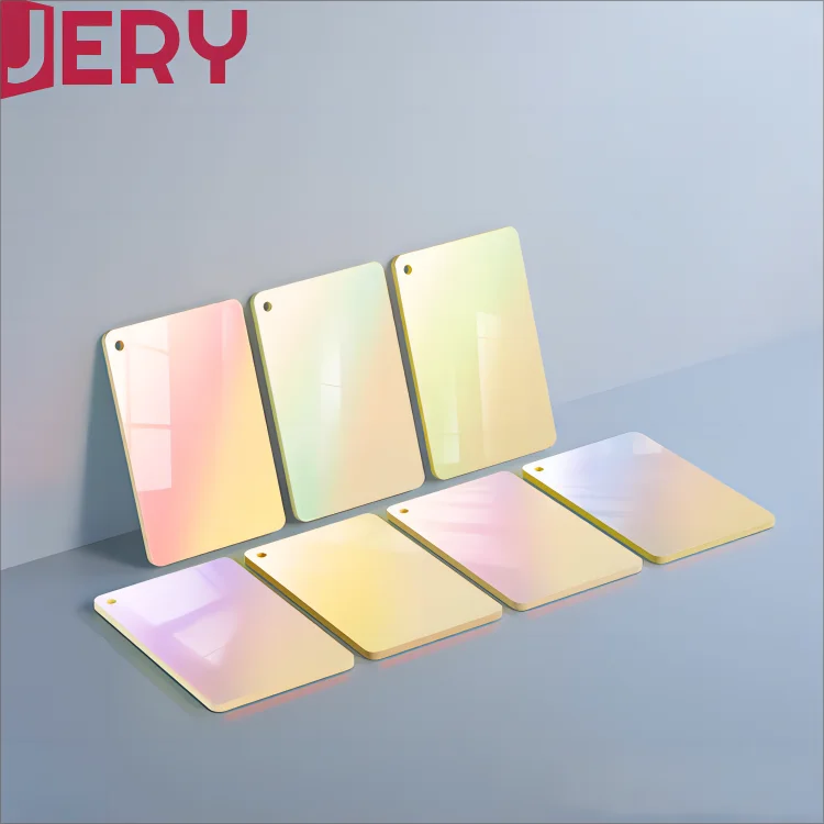 Dichroic Iridescent Pmma Acrylic Sheet 1/8" Reflection Cast Plexiglass ...