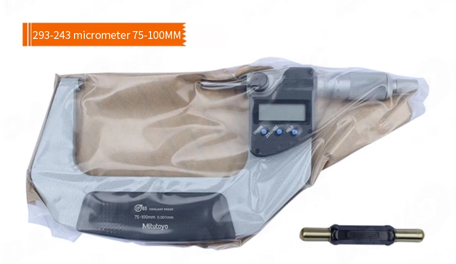 Mitutoyo Micrometer Japanese Famous Brand For Submicron Unit ...