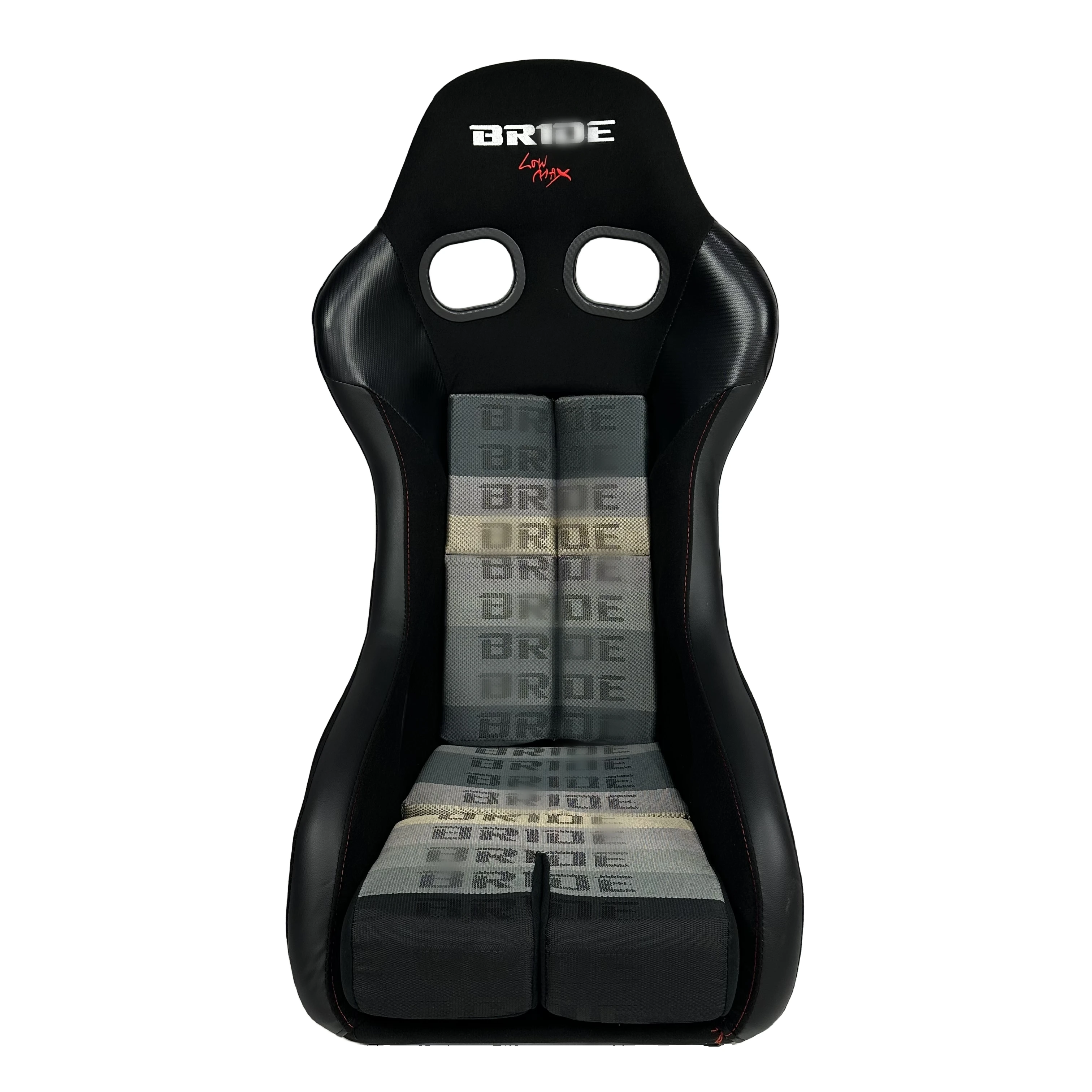 Jdm Style Universal Gradation Soft Fabric Fiberglass Car Seat Sport ...