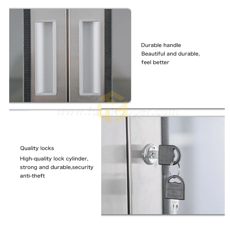 Hospital Locker Room Metal Wardrobe Cabinet Scientific Lab Personnel ...