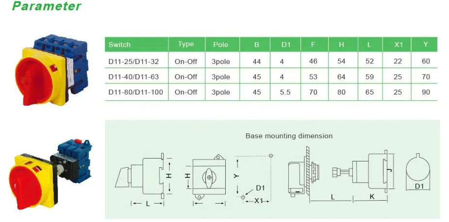 Ca10 Lw Series Interlock Isolator Switch - Buy Isolator Switch,Ca10 ...