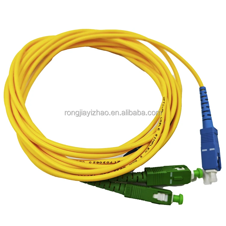 Ftth New Original Fiber Optic Patch Cord Sc Apc To Sc Upc 3.0mm 2.0mm ...