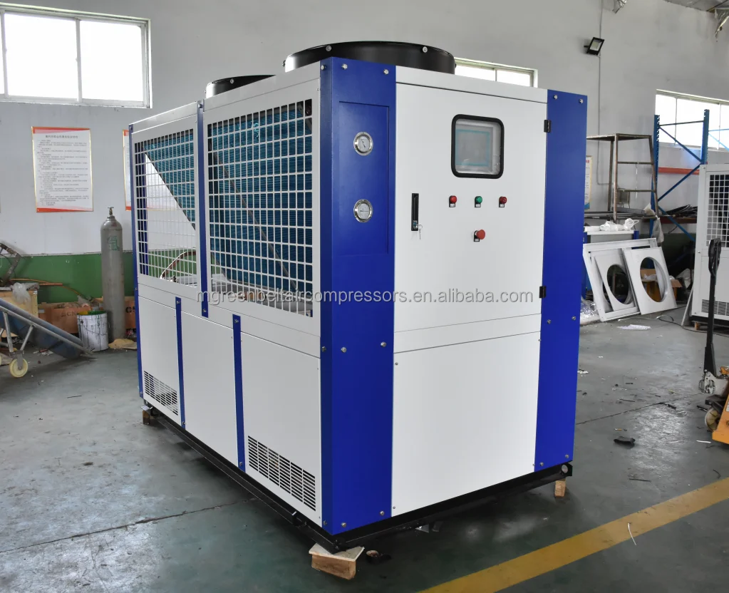 Electrolyte Plating Chiller - 30 Ton to 100 Ton Air Cooled Industrial ...