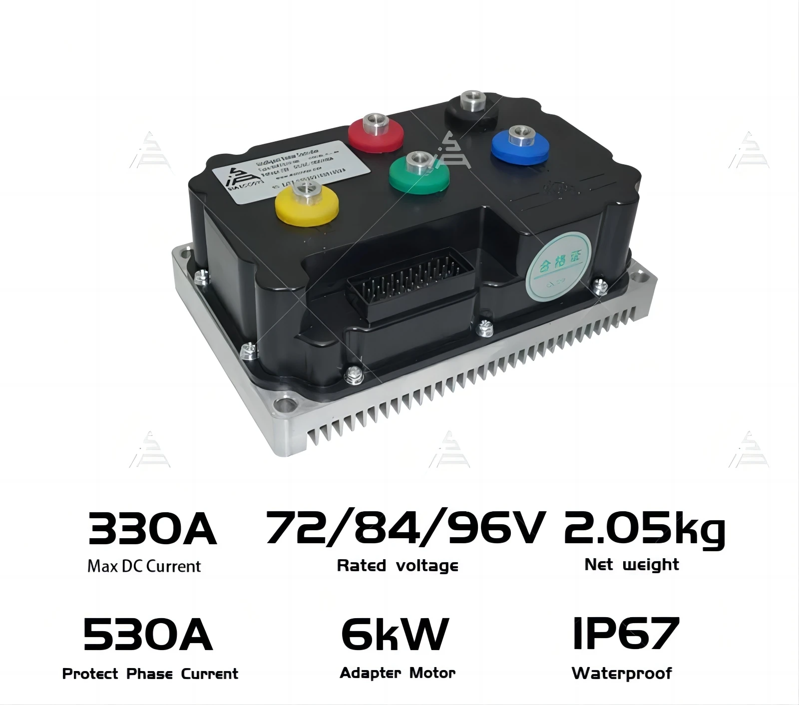 Siaecosys QS165 V2 5000W 72V PMSM Motor Kits for E-bikes