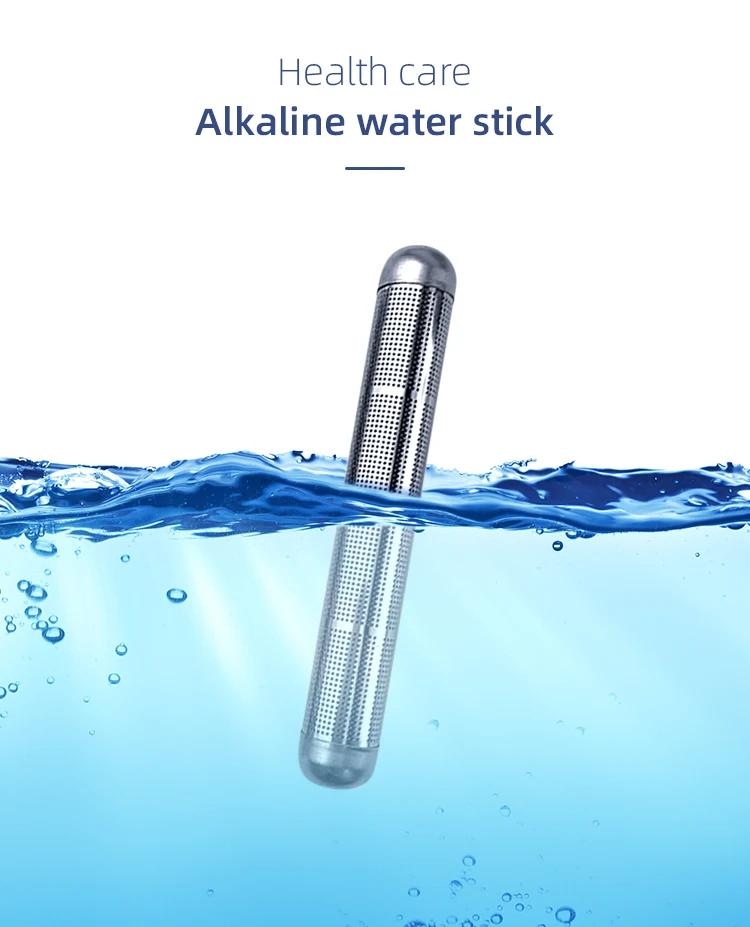 Hydrogen Alkaline Water Stick pH Alkalizer Ionizer Stainless Steel ...