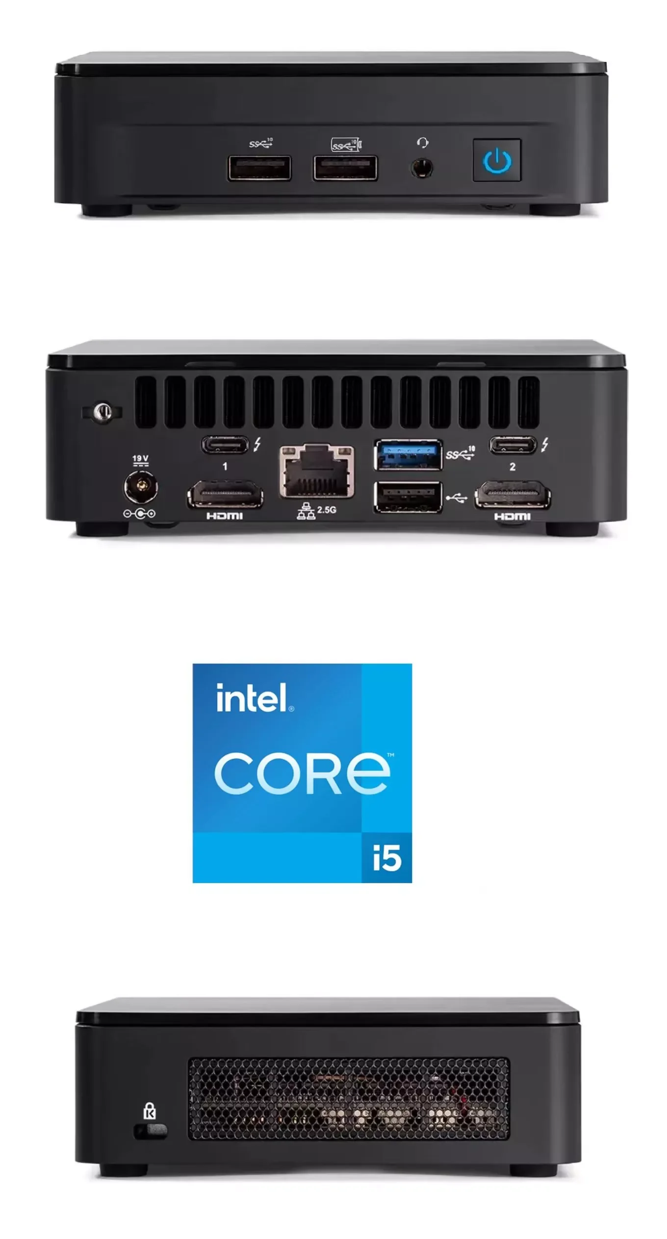 Intel Nuc 12 Pro Nuc12wski5 Wall Street Canyon Core I5-1240p Mini Pc 12 Cores 2.5gbps Lan 2*hd ...