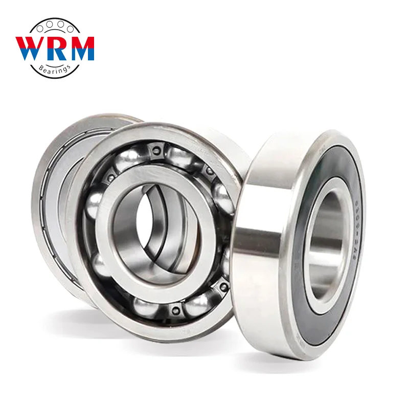 Wrm High Quality Bearing 6200 10*30*9mm 6201 6202 6203 6204 6205 6206 ...