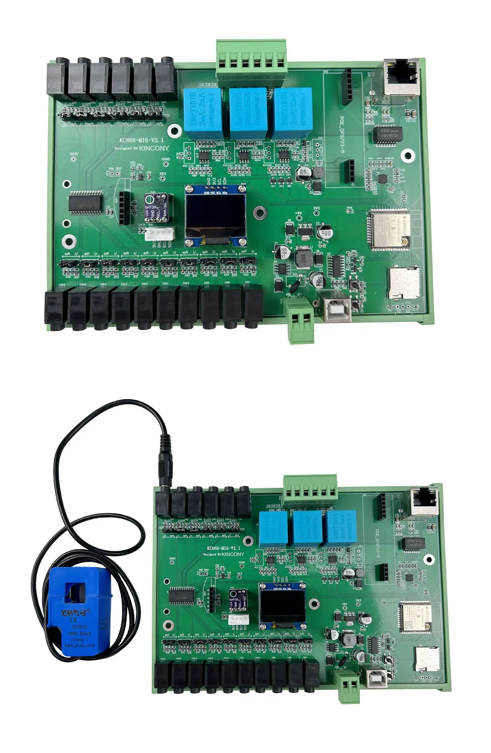 Kincony KC868-M16 V2 ESP32 16 Channel CT Clamp Energy Monitor