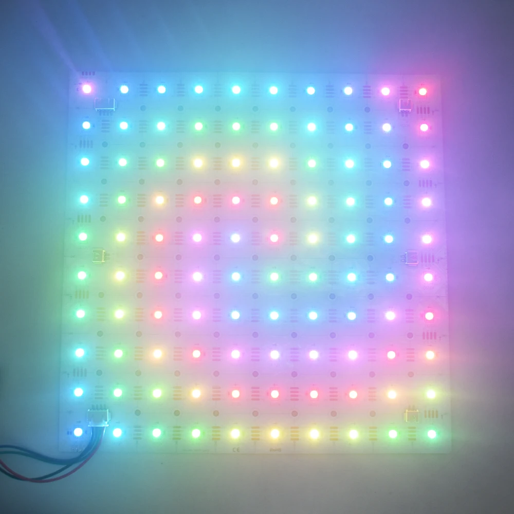 Flex LED Panel Sheet DC12V 13W 100LEDS 100Pixels 250*250mm Advertising ...