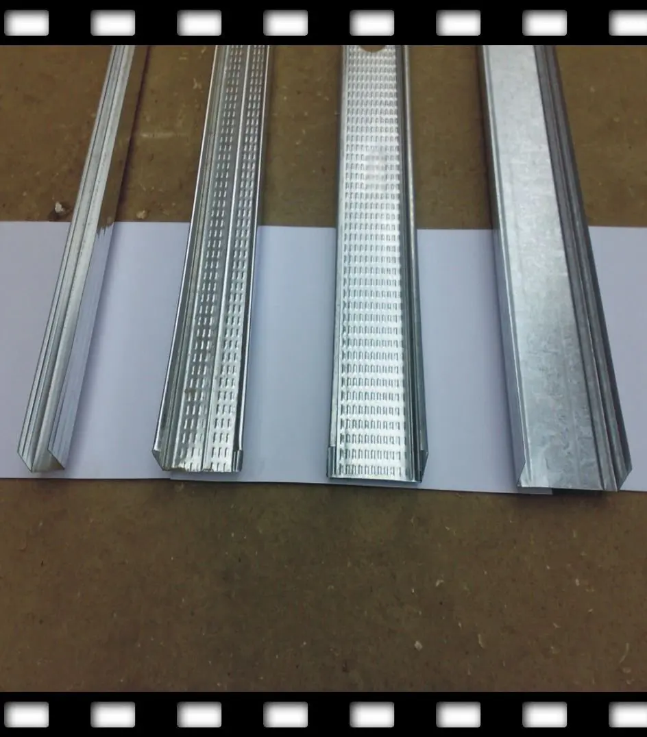 Gypsum Board Profiles Drywall Channel Wall Angle Ceiling Tee Grids C ...