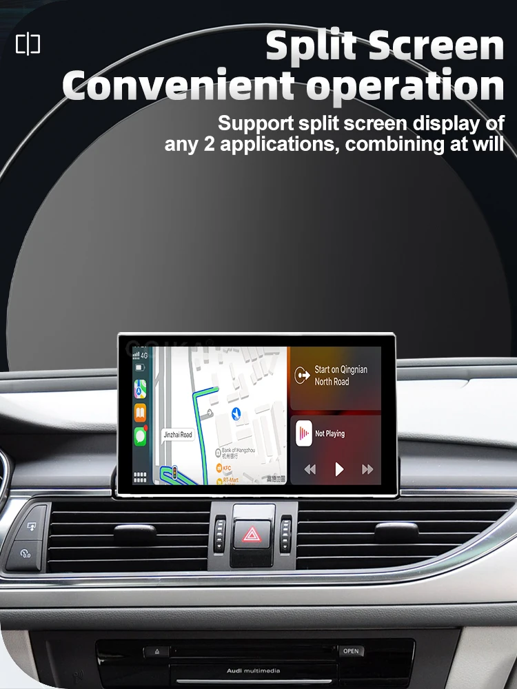 9 Inch Android Car Radio Screen for Audi A6 C7 A7 2012-2018