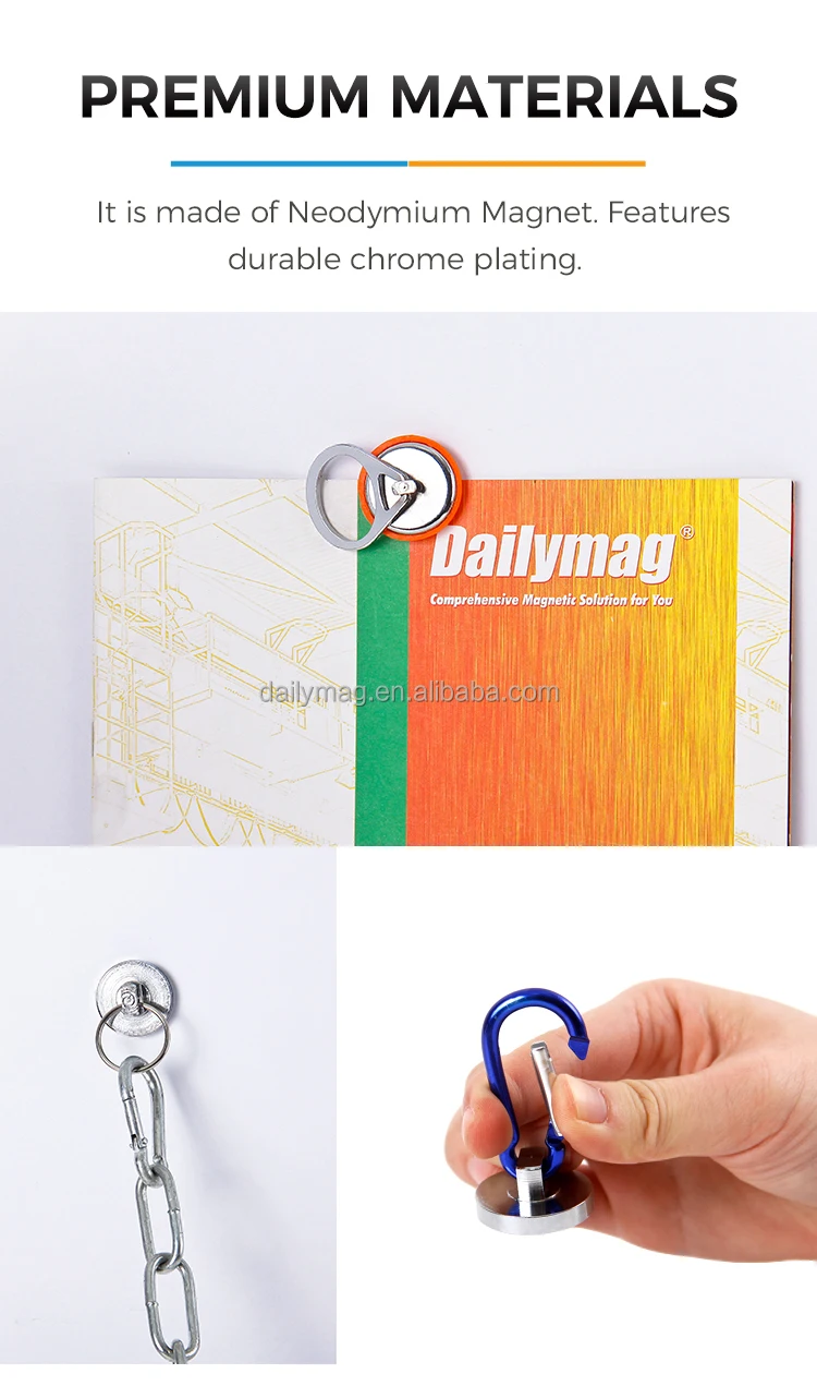 Great Powerful Magnet Hold Tools Magnetic Carabiner Hook