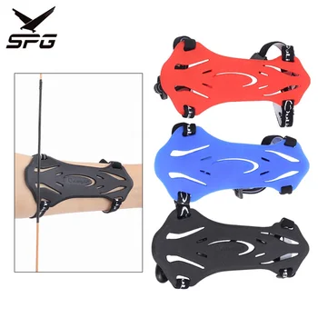 Spg Arm Guard Archery Rubber Protective Gears Tab Traditional Recurve ...