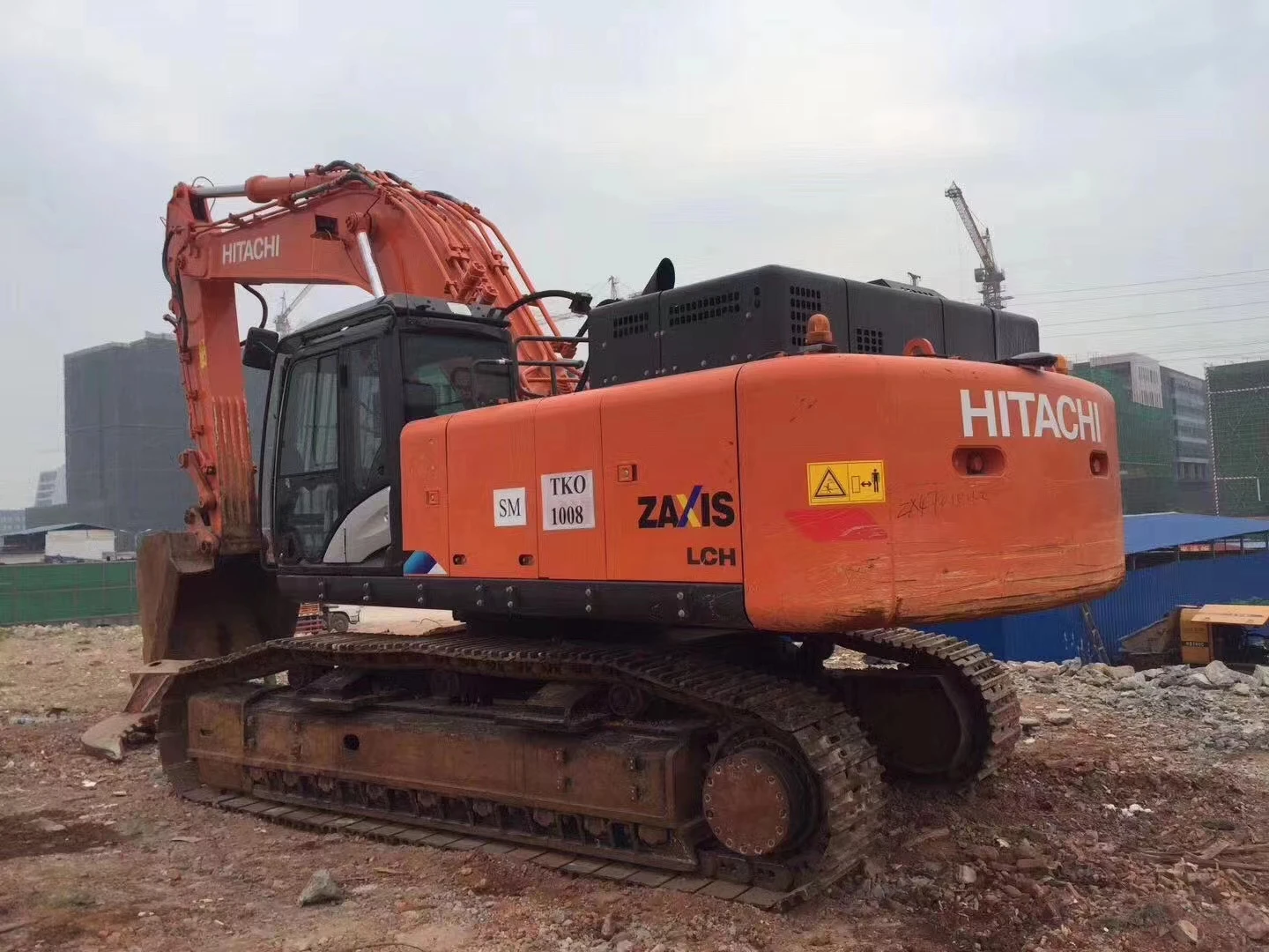Used Excavators Crawler Excavator Digger Hitachi Zx 490 49ton 50ton ...
