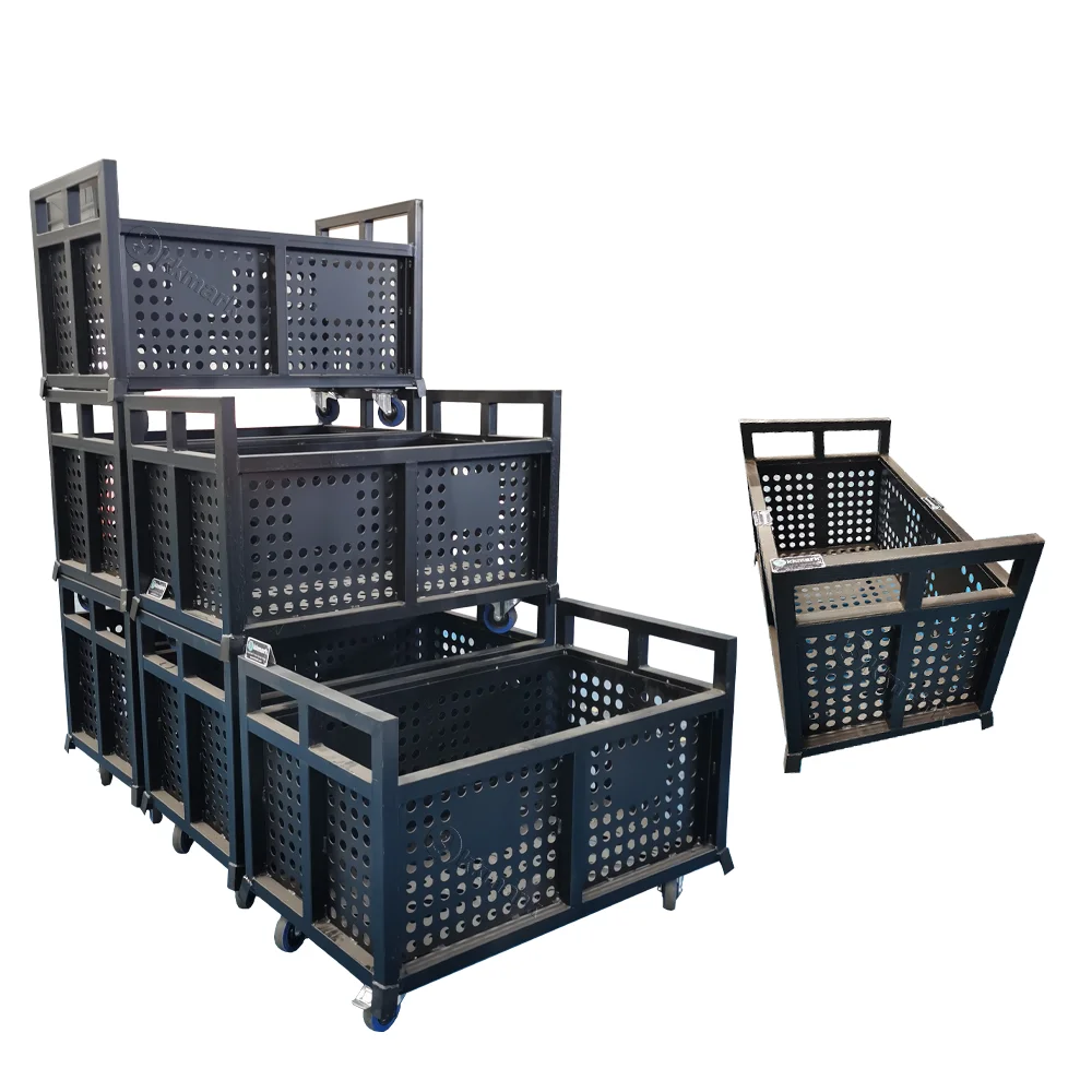 Warehouse Stackable Pallet Storage Racks Thickened Stainless Steel ...