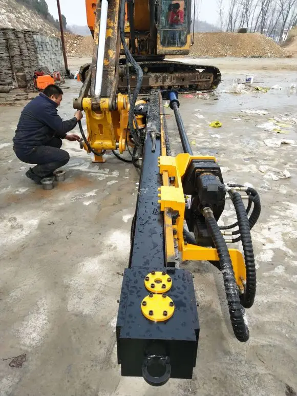 2024 China-made Excavator To Transform Drilling Platform Under Hole ...