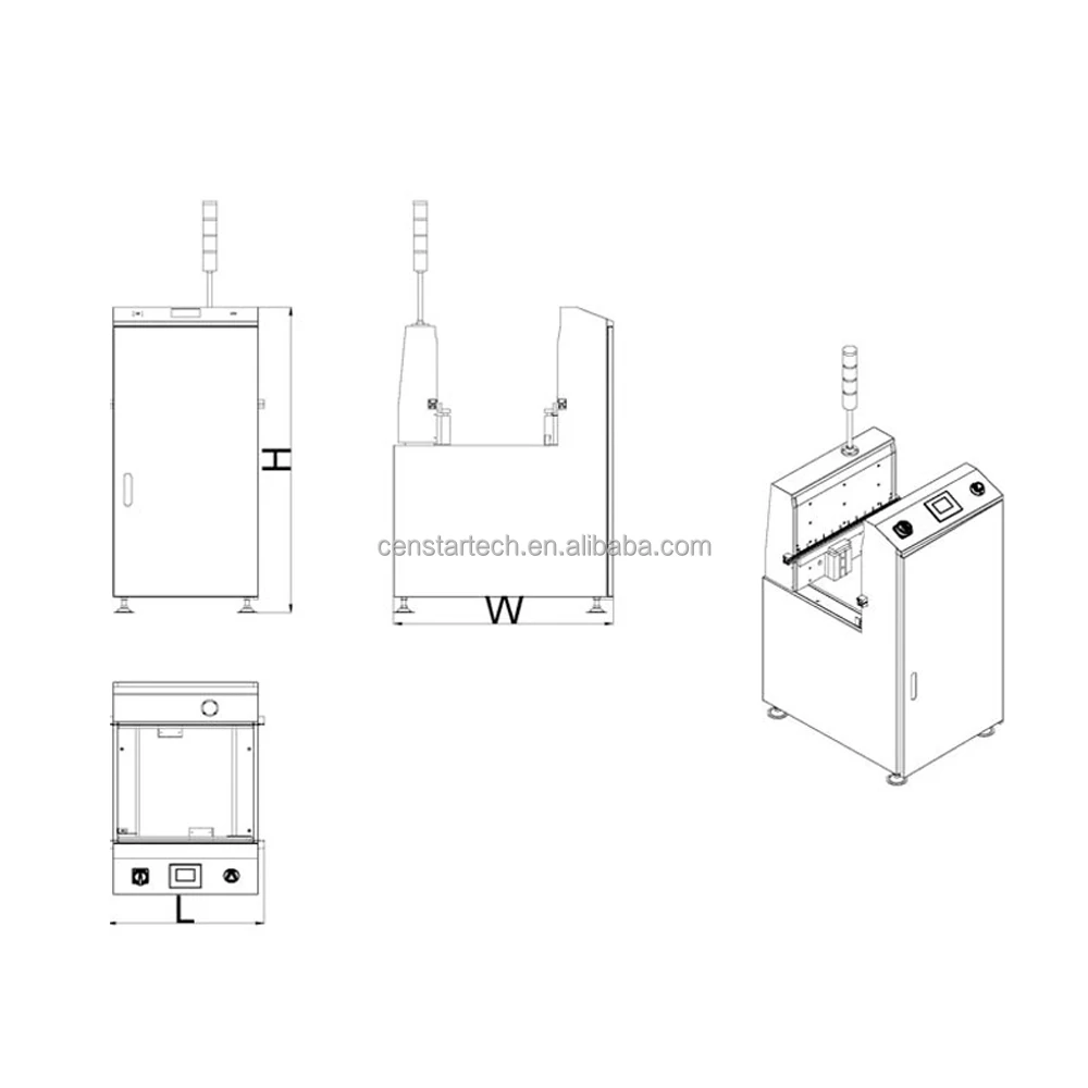 High Efficiency Automatic Smt Pcb Stacker Destacker For Bare Board ...