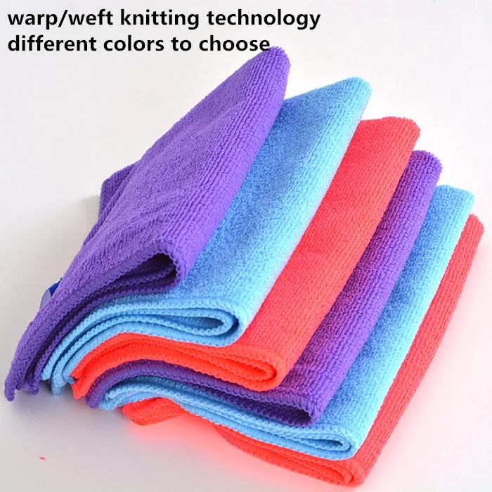 16x16 Laser Cutting Edgeless Microfiber Car Detailing Towels No Scratch ...