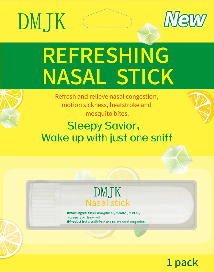 DMJK Nasal Inhaler Stick - Dual-Use Nasal Tube & Suction
